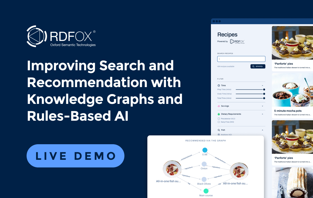 Improving Search and Recommendation with Knowledge Graphs and Rules-Based AI (A Live RDFox Demo ...